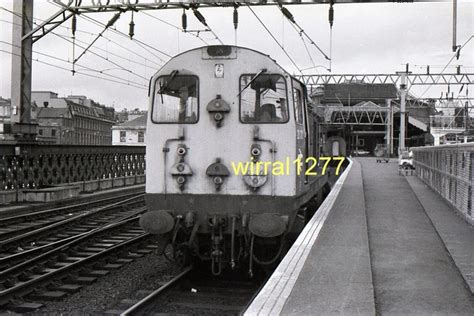 Original Railway Photographic Negative Class 20 20010 At Glasgow