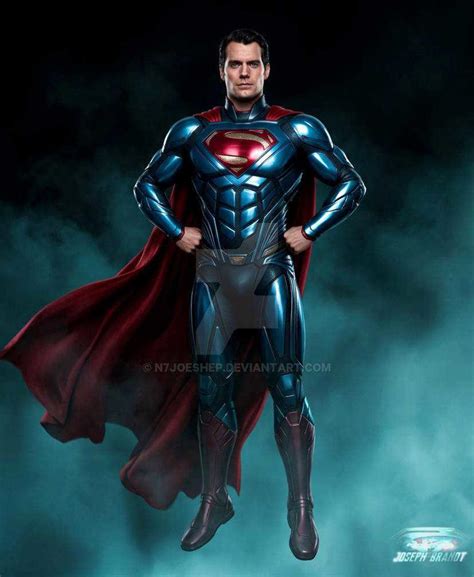 Henry Cavills Superman Returns With Armored New Suit In Dc Art Ahead