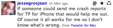 IPhone Crash Reports All This