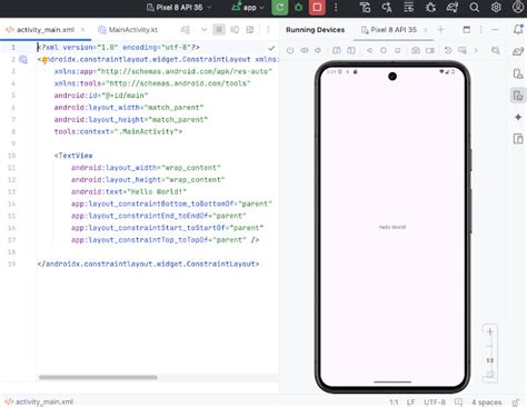 Android And Kotlin Hello Worldアプリをandroid Studioで作成