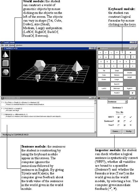 Figure 1 From The Role Of Interactive Visualizations In The Development Of Concepts Of Logic