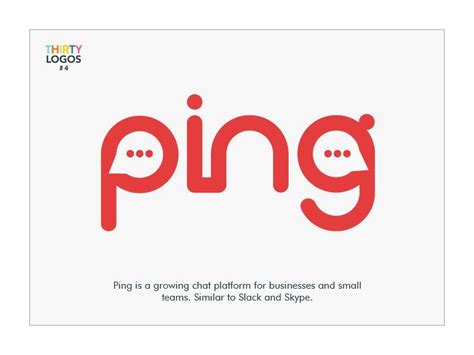 Small Ping Logo Logodix