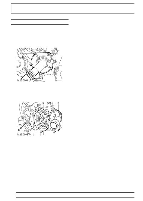 Land Rover Td5 Defender Cooling System Pump Repair Manual