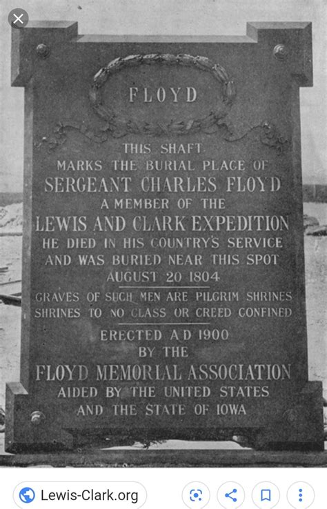 159 Sergeant Charles Floyd The Exasperated Historian