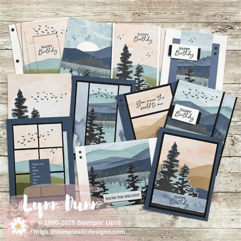 May 2025 Paper Pumpkin Alternatives Birthday Cards Stampin Up