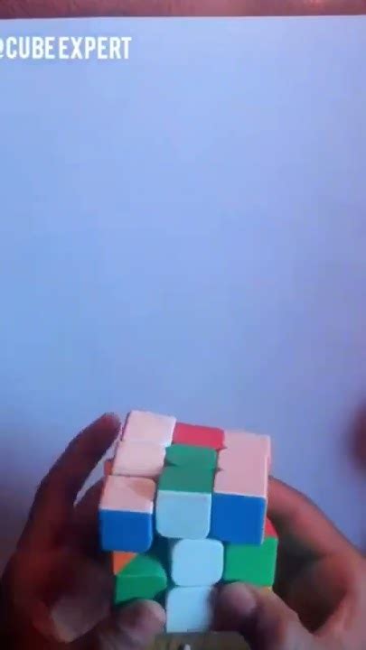 New Cube Solving Algorithm 🌈💙👉cube Expert Viral Youtubeshorts Youtube