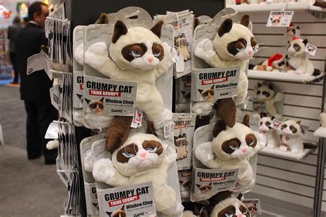 Grumpy Cat Appears At Toy Fair 2014 As Ganz Turns Her Famous Scowl Into