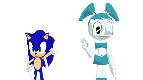 Sonic And Jenny By Peachysilver On Deviantart