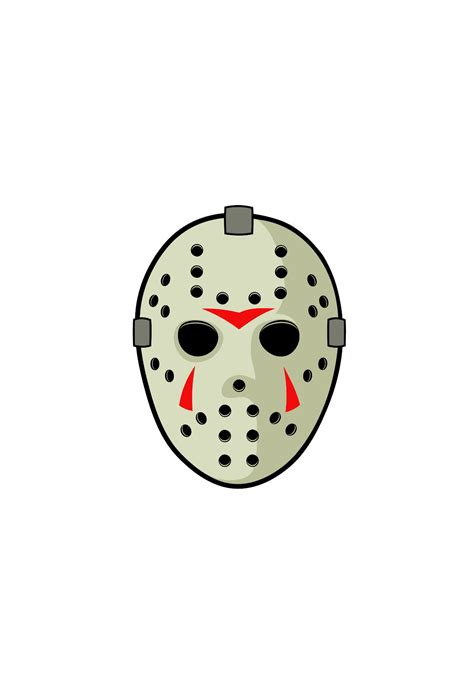 Jason S Mask Svg Vector Png Pdf Psd Jpeg Jason Blood Etsy Denmark