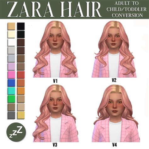 Ah00b Hair Conversions By Sleepyz The Sims 4 Catalog