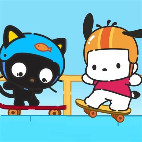 Pochacco And Chococat In 2025 Hello Kitty Pictures Hello Kitty