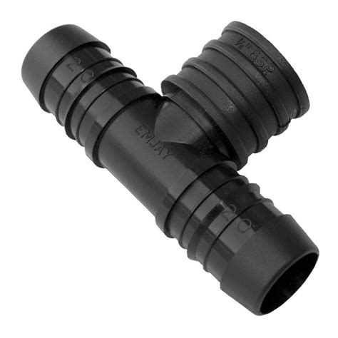 Emjay Insert Female Tee 40mm X 1 14 In Geewiz