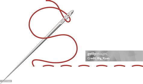Stitching Needle High Res Vector Graphic Getty Images