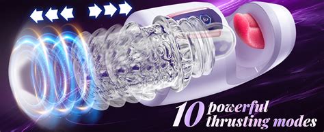 Sex Toys For Men Male Masturbator Sex Toy With 10 Thrusting And 10 Real Sex Toys