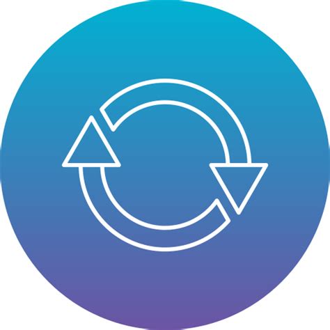 Syncronization Generic Flat Gradient Icon