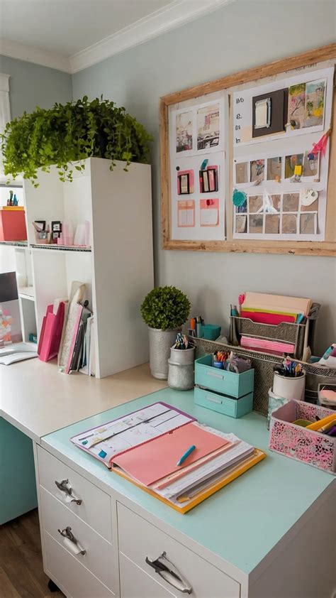 Dual Purpose Delight Craft Room Office Layouts Youll Adore Cheerful Talks