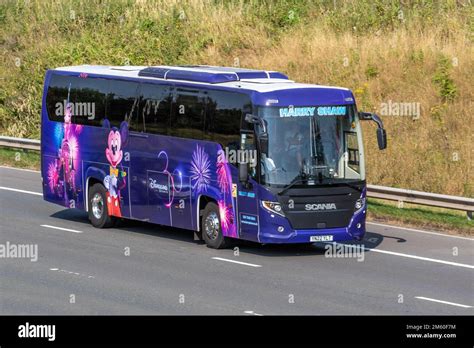 Harry Shaw Coaches Disneyland Paris Excursion Scania Kib 4x2 9291 Cc