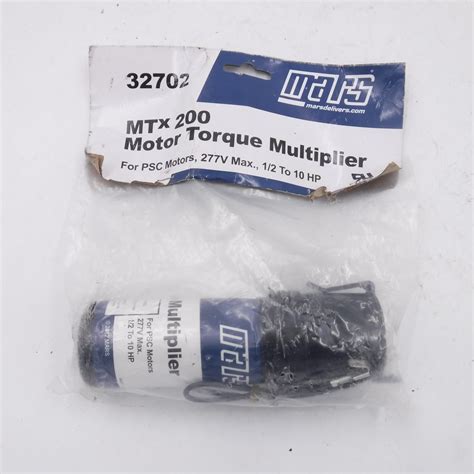 Mars Mtx 200 Motor Torque Multiplier 12 To 10 Hp 277v Max 32702 For
