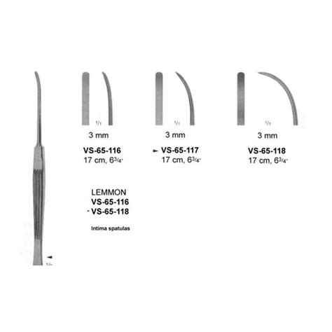 Lemmon Intima Spatulas 17 Cm Relpro