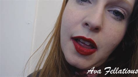 Ava Fellatious Cherry Red Mouth Tour