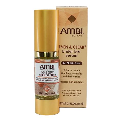 Ambi Even And Clear Under Eye Serum 05oz Braids And Wigs