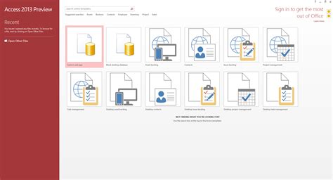 All About Database Recovery How To Create A Desktop Database In Access 2013