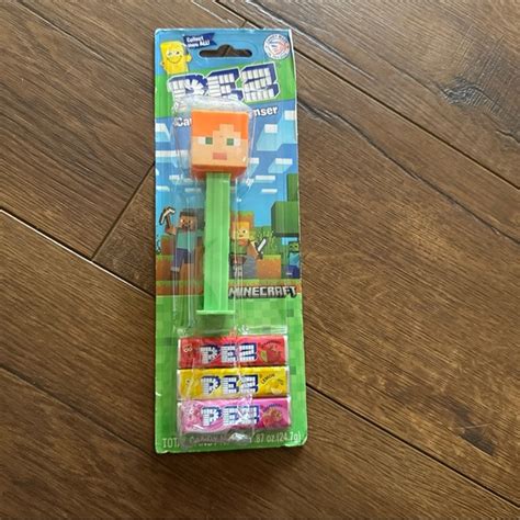 Pez Other Minecraft Pez Candy Dispenser Green Poshmark
