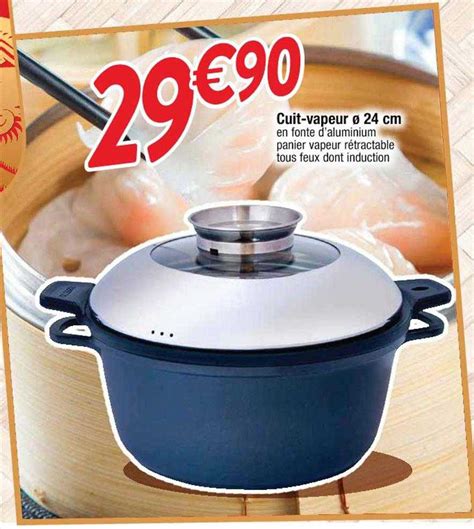 Promo Cuit Vapeur ø 24 Cm Chez Cora Icataloguefr