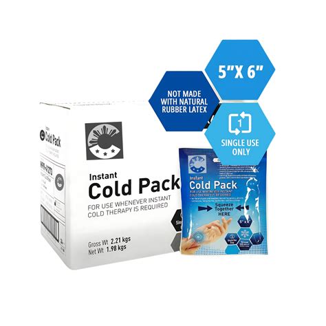 Instant Cold Pack Californila Emergency Medical Kits