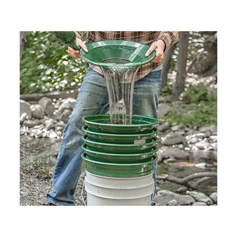 13 14 Inch Stackable Classifier Set 5 Pack Prospecting Supplies