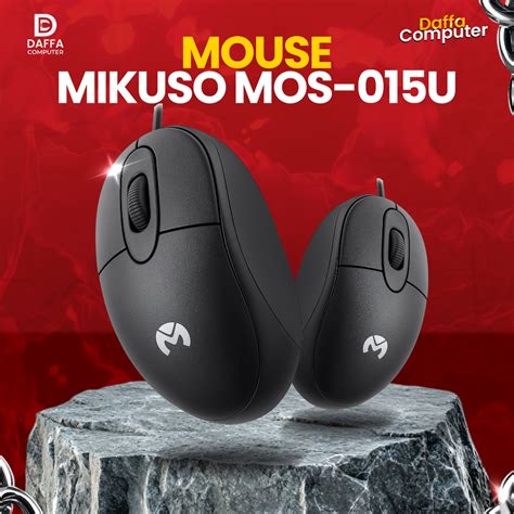 Jual Mouse Mikuso Mos 015u Mouse Usb Optical Original Shopee Indonesia