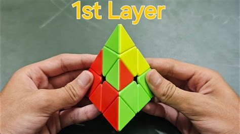 How To Solve 1st Layer Of Pyraminx Youtube