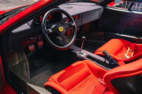 Interior Ferrari F40 Rare One Owner 89 Ferrari F40 Berlinetta For