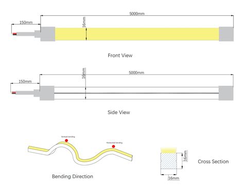 3d Bends 1616 Led Neon Strip Custom Led Neon Stripand Silicone Led Strip Manufacturer In China