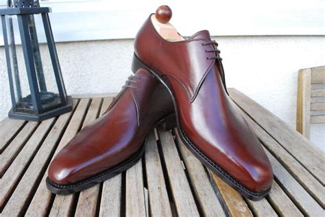 Vass 3 Eyelet London 6125 Cognac U Last