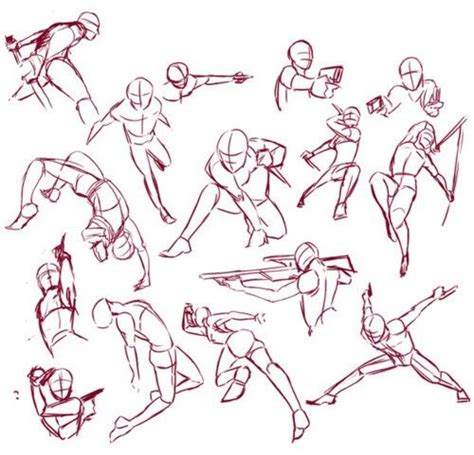 Action Poses Art Reference Battle Poses Drawing Reference Poses