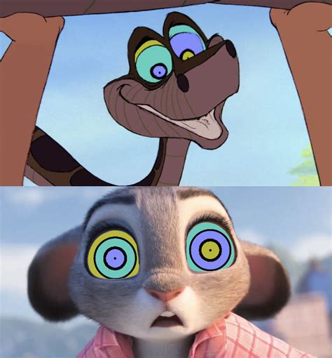 Kaa And Judy Hopps By Marybethmaria1423 On Deviantart