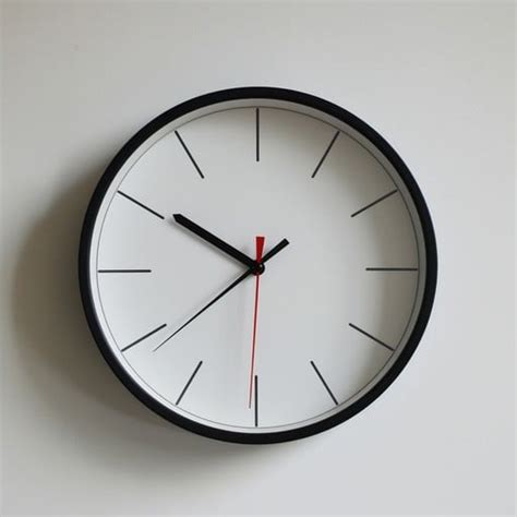 Free Minimalist Wall Clock Image Time Clock Minimalist Download