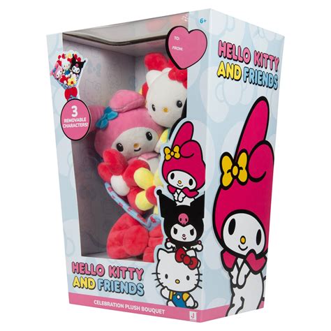 Hello Kitty And Friends 12 Inch Plush Celebration Bouquet Jazwares