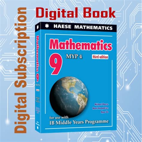 Haese Mathematics 9 Myp 4 3rd Edition Digital Book Wiswoods Limited