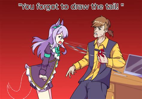 Trainer Mejiro Mcqueen And Team Spicas Trainer Umamusume Drawn By