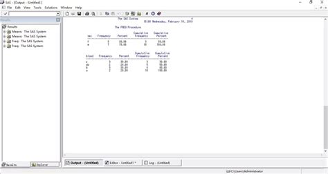 一文搞定sas软件做统计分析：①界面操作介绍 腾讯云开发者社区 腾讯云