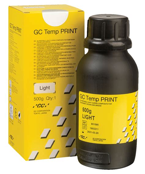 Gc Europe Gc Temp Print Light 500g 1194062 Henry Schein Uk