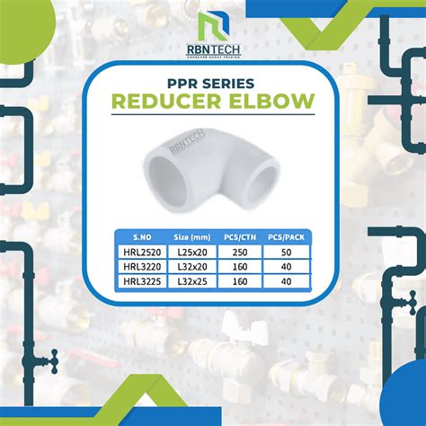 Ppr Series Reducer Elbow Rbntech
