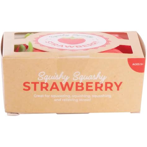 Squishy Strawberry Set Of 4 Afterpay Available