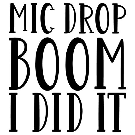 Mic Drop Words At Jamie Lamont Blog