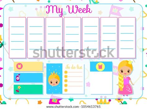 3 Princess Doing Homework Stock Vectors And Vector Art Shutterstock