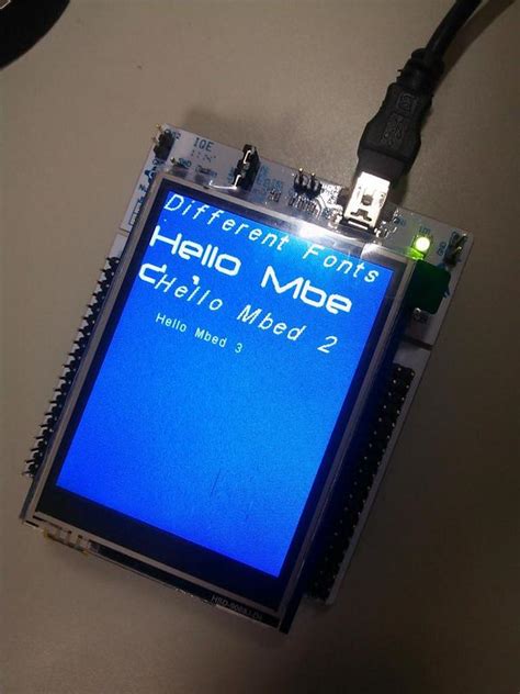 Compatibility With Adafruit TFT Touch Shield V Question Mbed