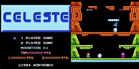 Github Hornc Celeste Climber Celeste Themed Rom Hack For The Nes Game Ice Climber 1984