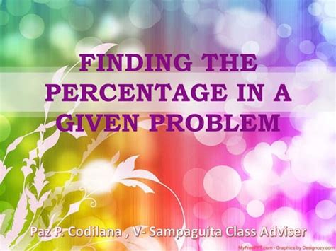How To Use Percentage Rate Base Prb And Translation In Solving